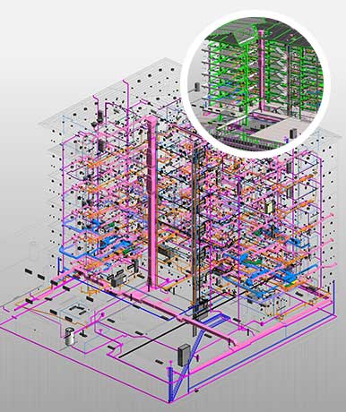MEP BIM Coordination Services | MEP Coordination Drawings